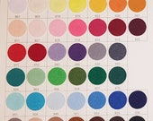 Color Chart - Etsy