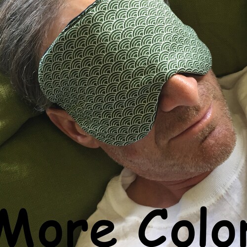 Oversized Sleep Mask for Unisex/cotton Sleep Mask /japanese | Etsy