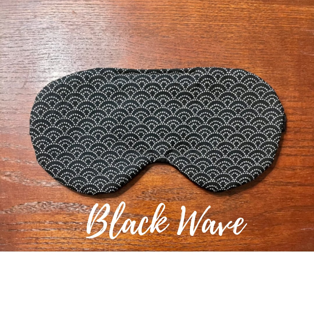 Oversized Sleep Mask for Unisex/cotton Sleep Mask /japanese Wave Sleep ...