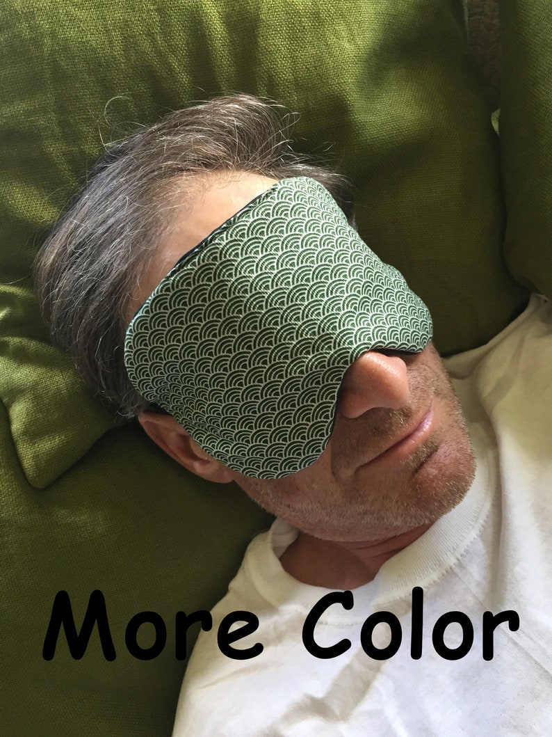 Oversized Sleep Mask for Unisex/cotton Sleep Mask /japanese Wave Sleep ...