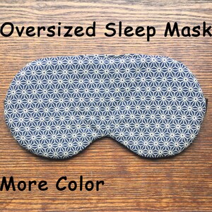Oversized Sleep Mask for Unisex/cotton Sleep Mask /japanese Sleep Mask ...