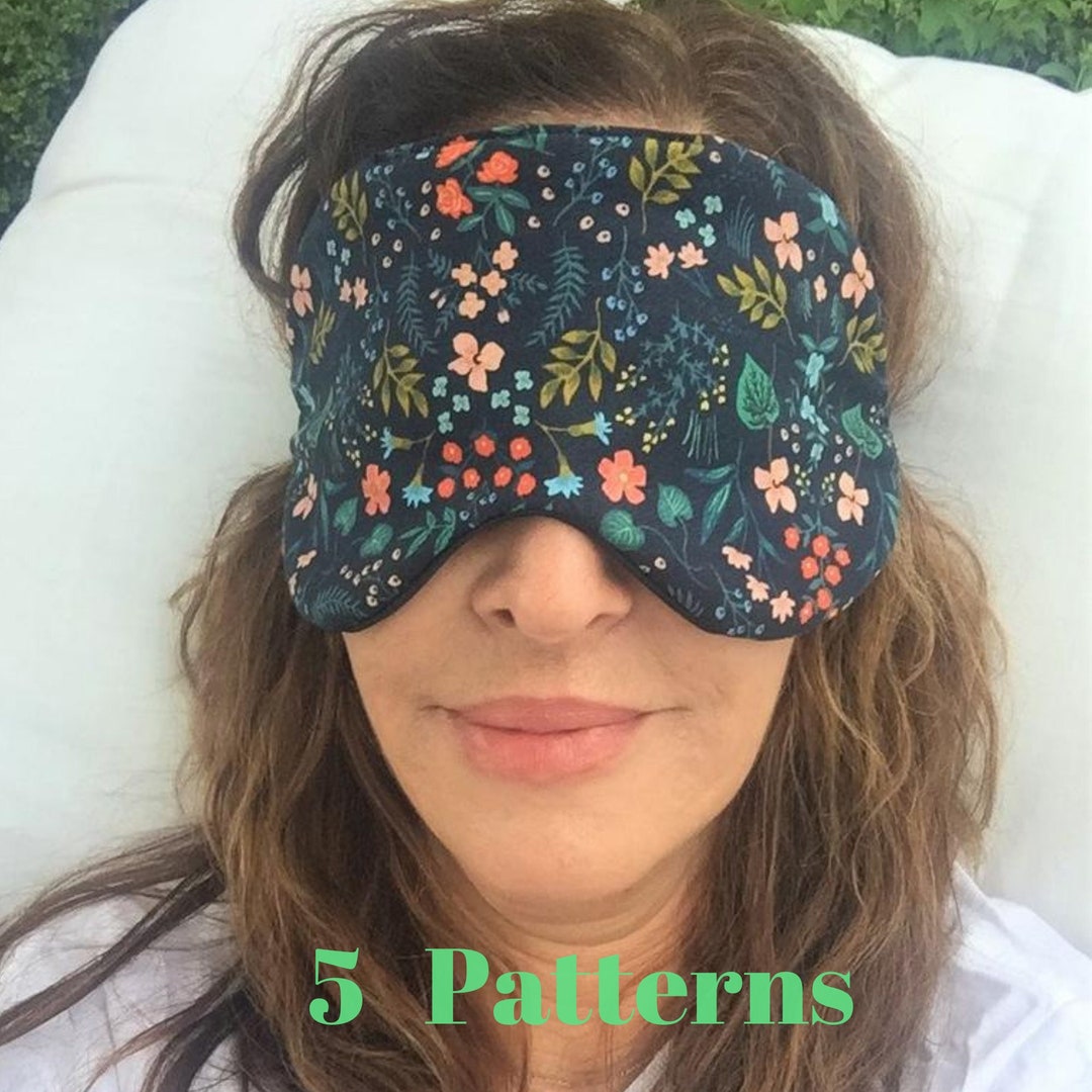 Oversized Sleep Mask for Women/floral Eye Mask /sleep Eyes Mask ...
