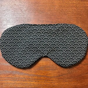 Oversized Sleep Mask for Unisex/cotton Sleep Mask /japanese Wave Sleep ...
