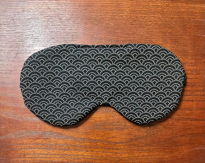 Oversized Sleep Mask for Unisex/cotton Sleep Mask /japanese Wave Sleep ...