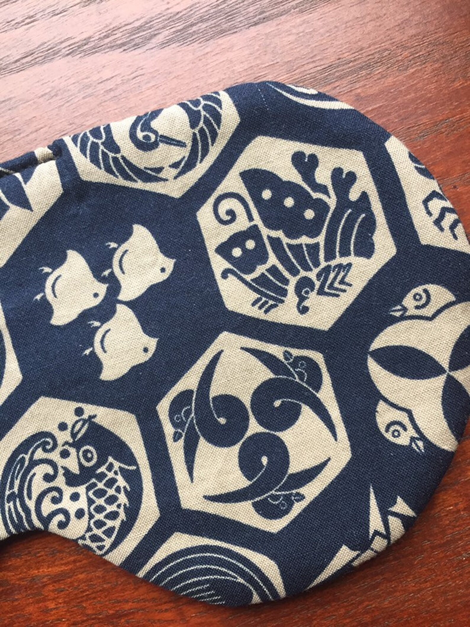 Oversized Sleep Mask for Unisex/japanese Family Crests Kamon Cotton ...