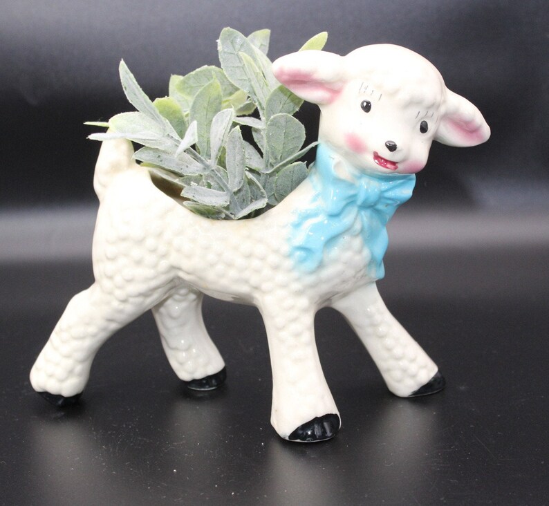 Vintage Lamb Planter Anthropomorphic / Lamb Planter/ Succulent - Etsy