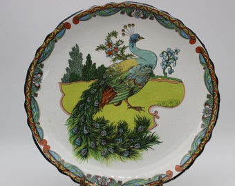 Peacock Plate | Etsy