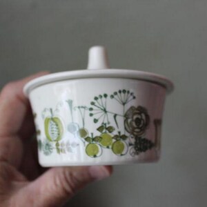 Vintage Figgjo Flint (norway) Market Pattern Mini Sugar and Cream ...