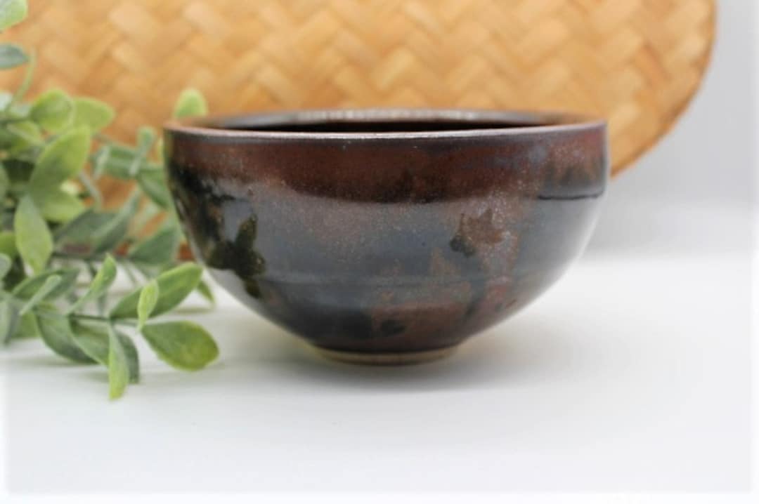 Vintage Stoneware Earthtone Colored Pottery Bowl /fine Art Ceramics ...