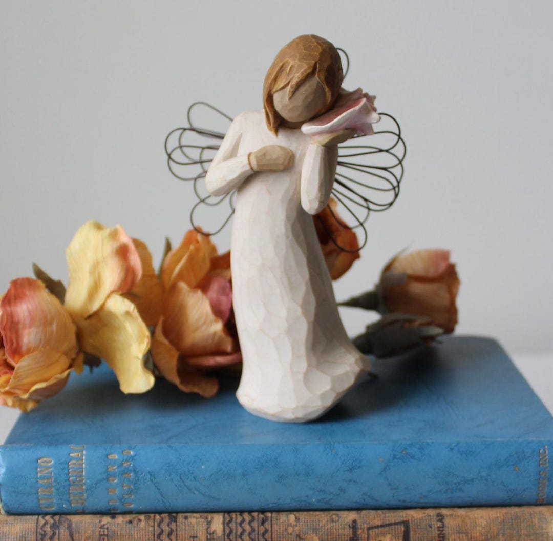 Vintage Willow Tree Angel Thinking of You 2004 / Susan Lordi Willow ...