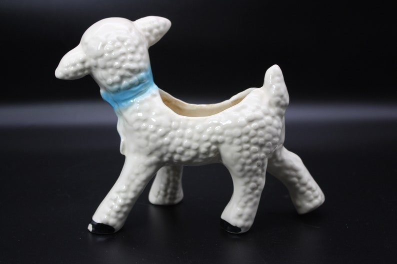 Vintage Lamb Planter Anthropomorphic, Lamb Planter, Succulent Planter ...