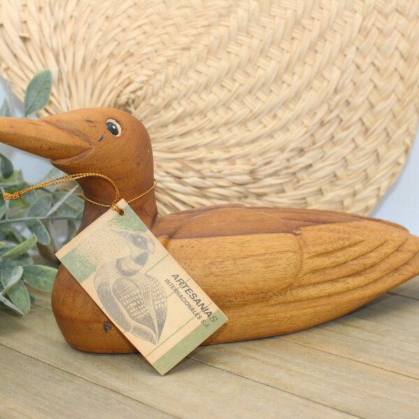 Carved Loon - Etsy