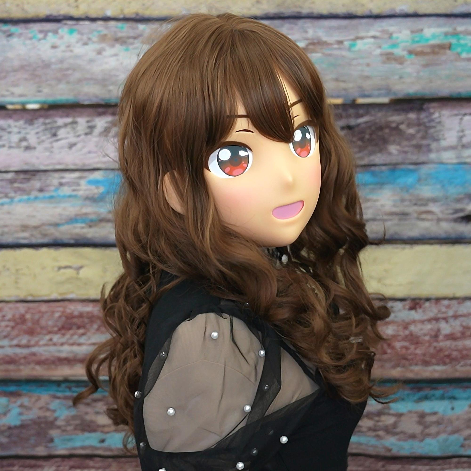 Half Anime Mask: Kigurumi Sensei Mask Mini - One-of-a-kind, in Stock - Etsy
