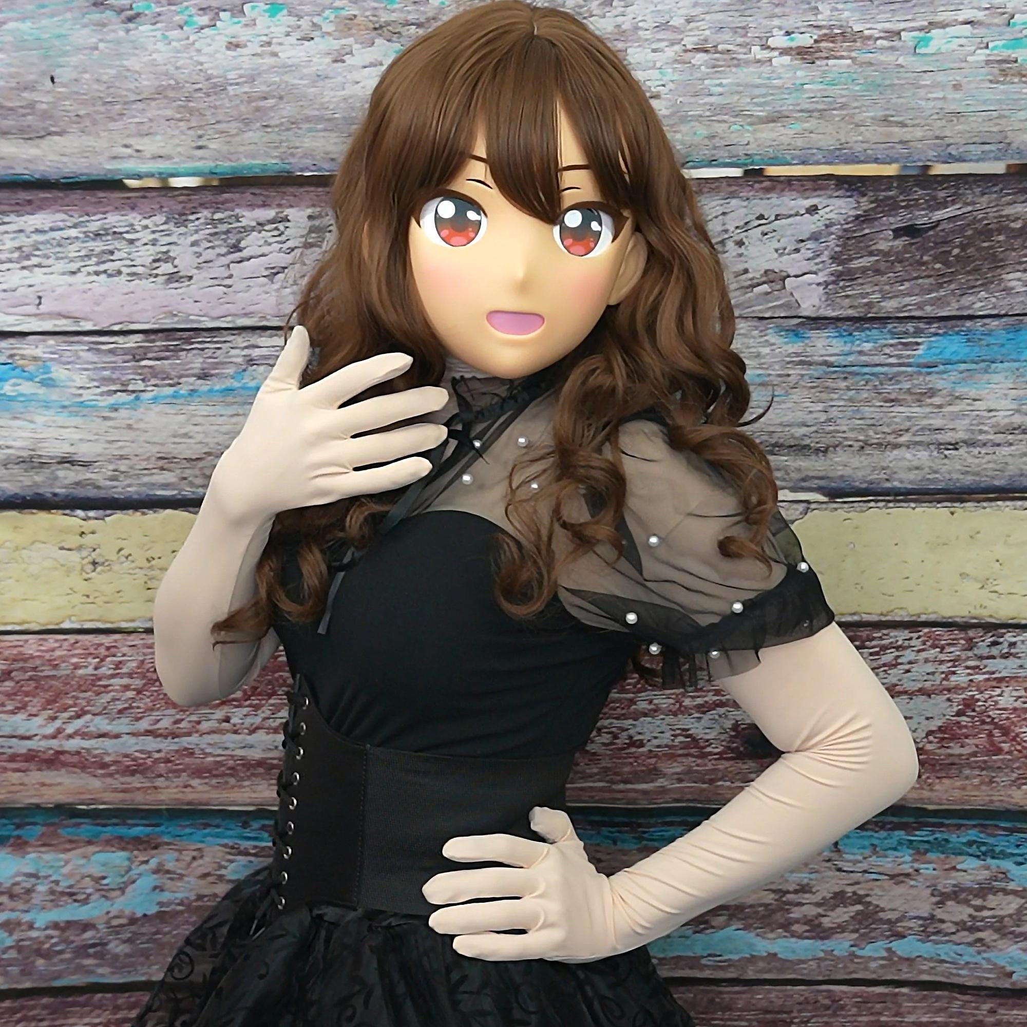 Half Anime Mask: Kigurumi Sensei Mask Mini - One-of-a-kind, in Stock - Etsy