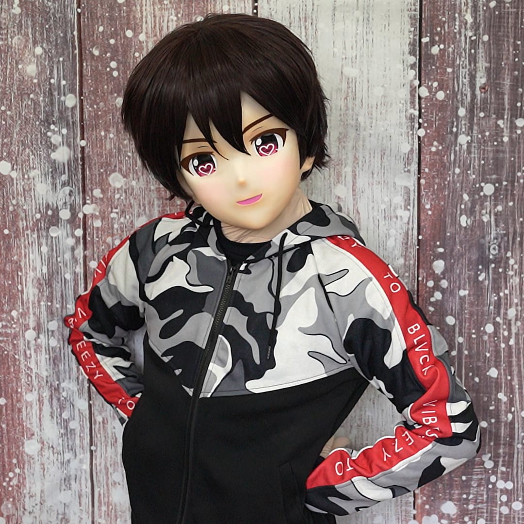 Boy Kigurumi Mask Animegao One-of-a-kind, in Stock - Etsy