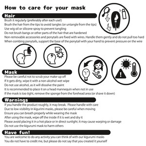 BJD Kigurumi Mask Animegao - Etsy