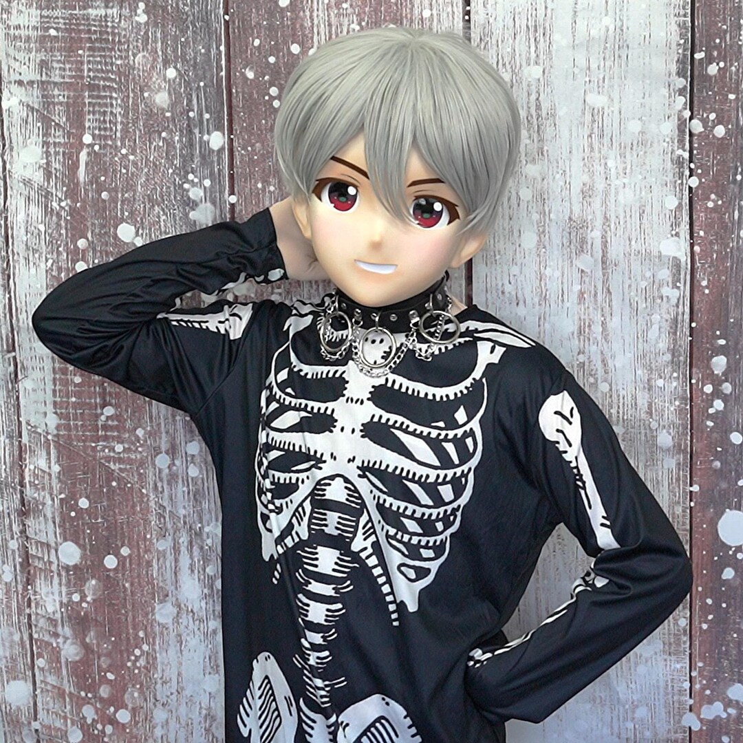 Boy Kigurumi Mask Animegao - One-of-a-kind, in Stock - Etsy