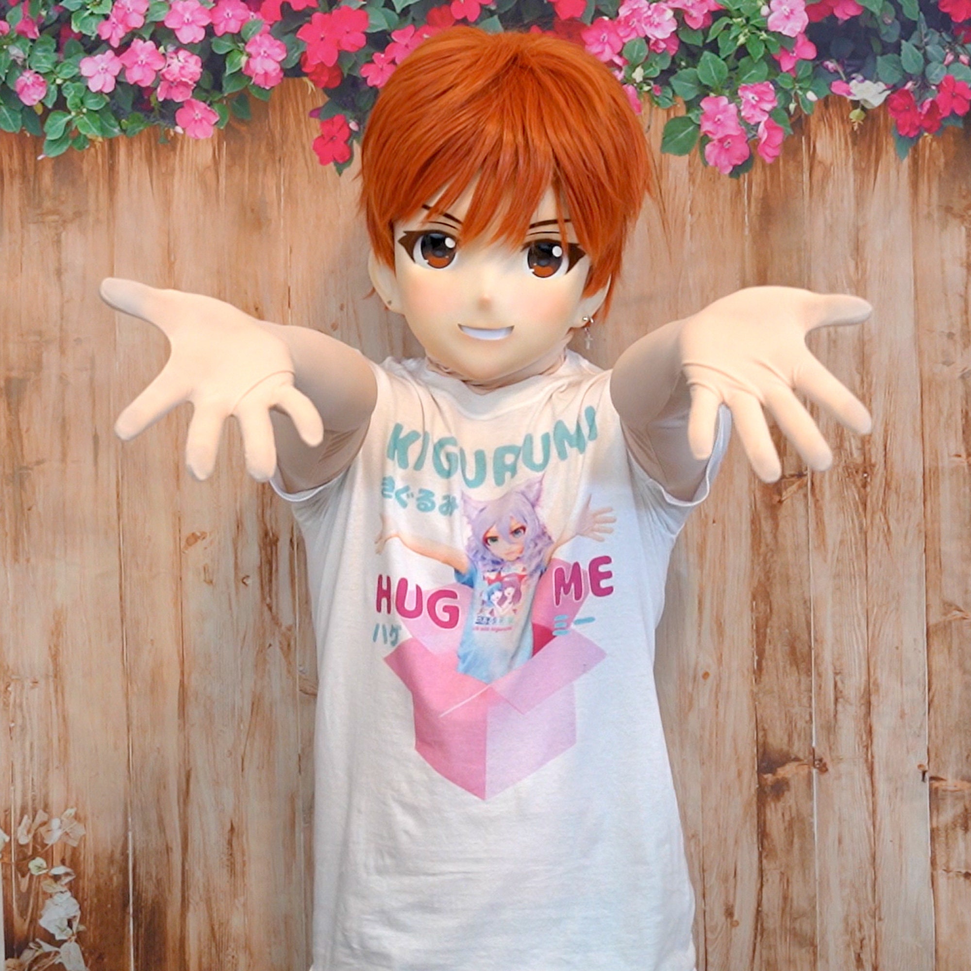 KIGURUMI HUG ME T-shirt / Short-sleeve Unisex T-shirt | Etsy