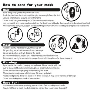 Horns Elf Original Kigurumi Mask Animegao One-of-a-kind, in Stock - Etsy