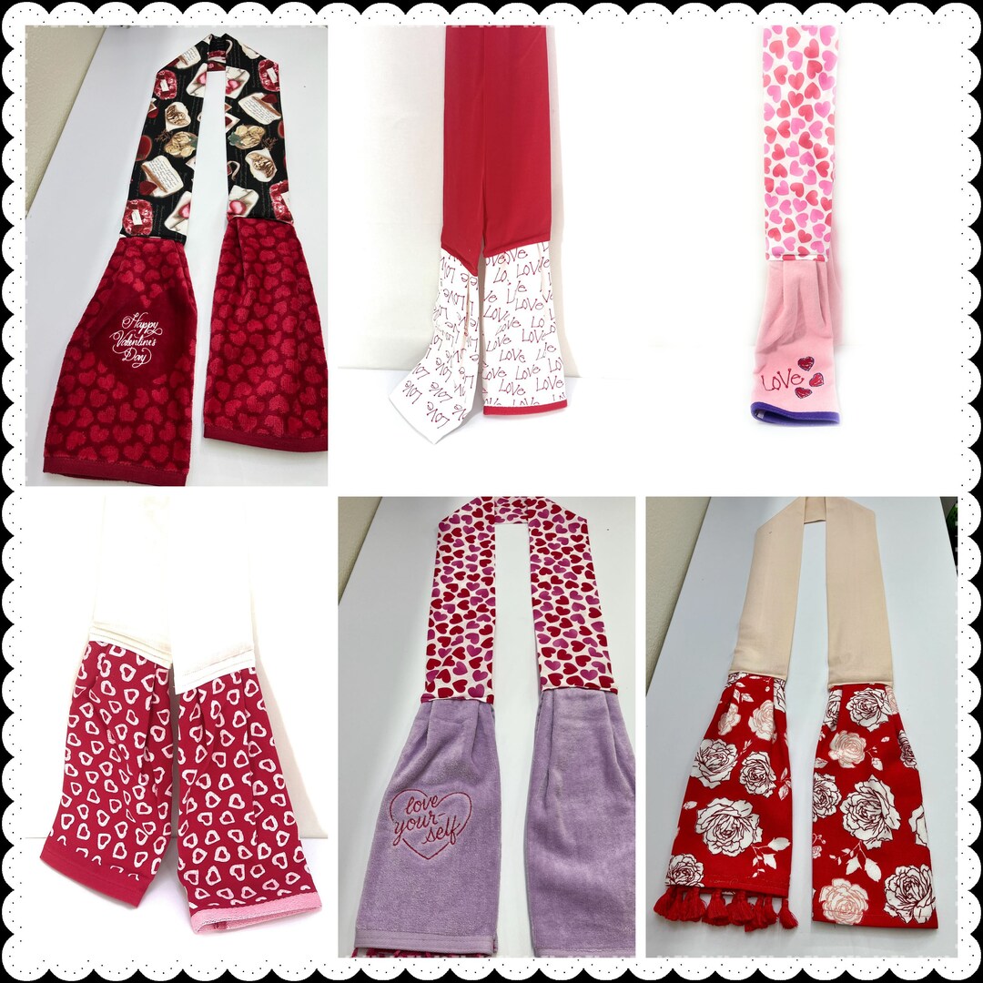Kitchen Towel Scarf, Kitchen Towel, Housewarming Gift, Neck Towel, Tea ...