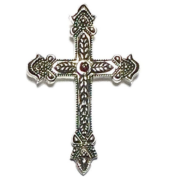 Apostle’s Cross with garnet - Gem