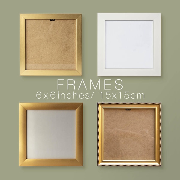 6x6 Picture Frame - Etsy