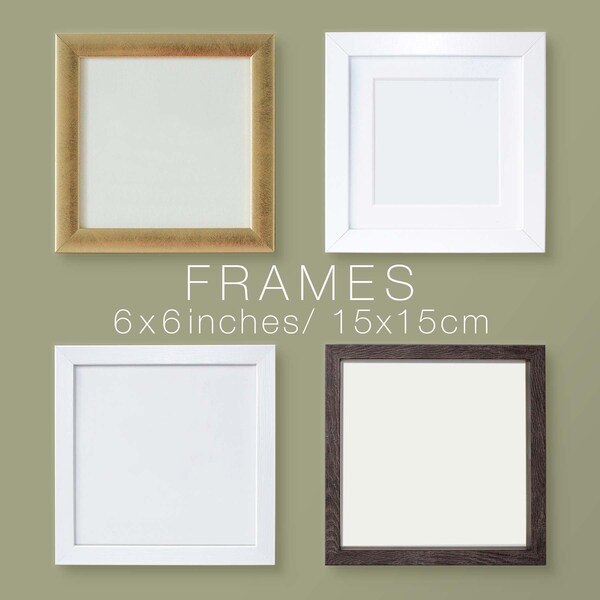 6x6 Picture Frame - Etsy