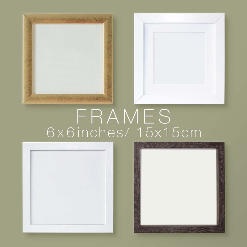 6x6 Picture Frame - Etsy