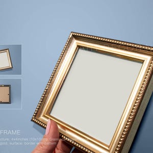 Small 4x4 Art Frame: Miniature Painting Display - Etsy