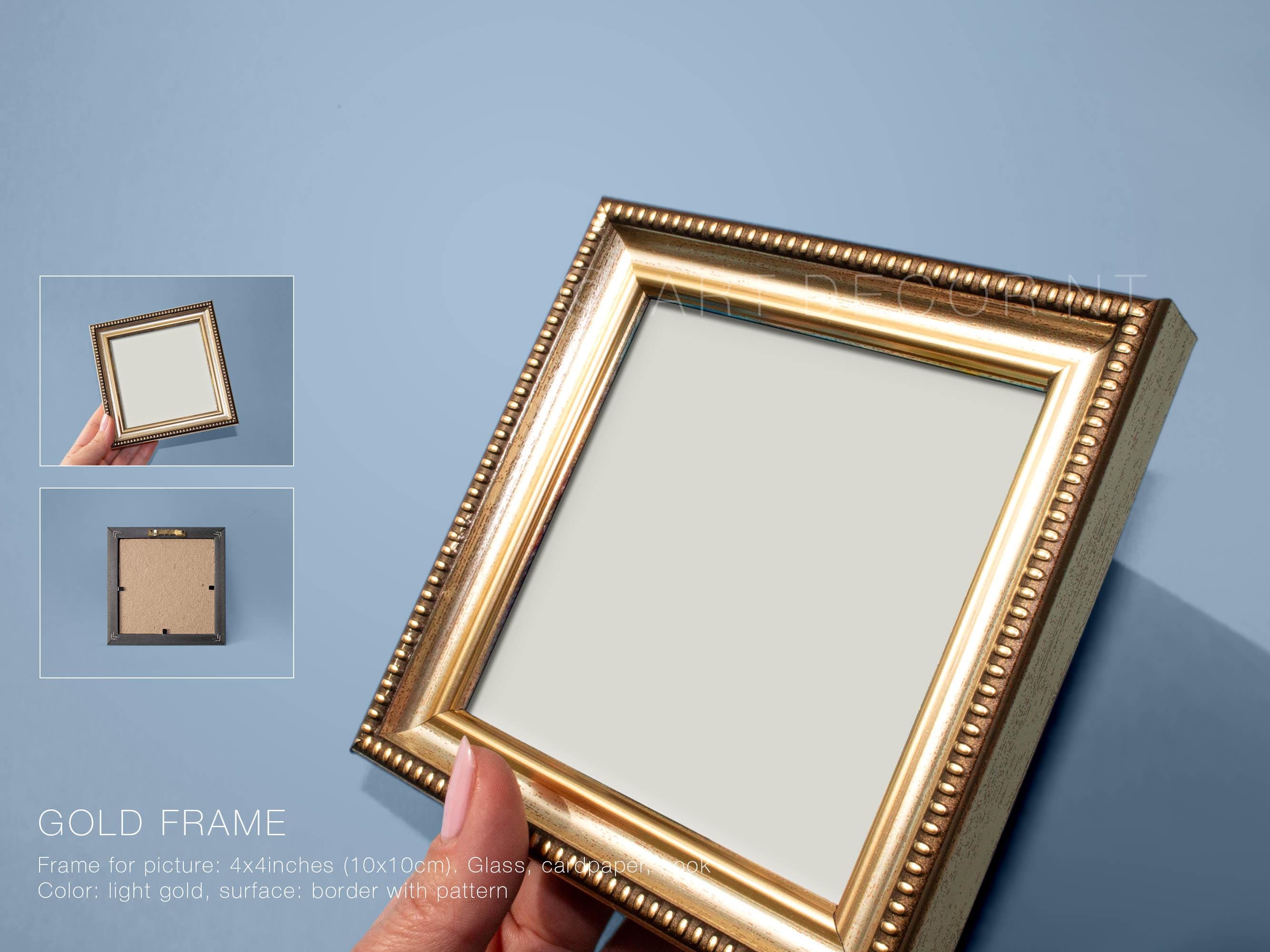 Small 4x4 Art Frame: Miniature Painting Display - Etsy