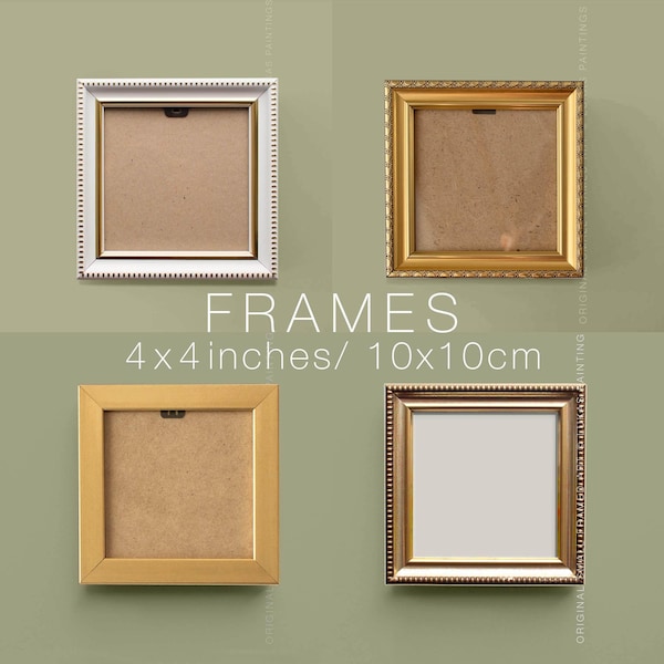 4x4 Picture Frame - Etsy