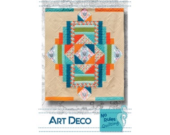 Art Deco Fan Quilt Pattern - Etsy