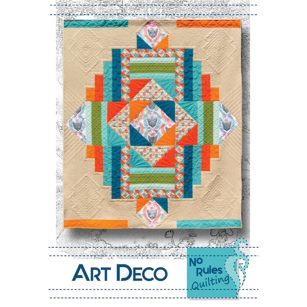 Art Deco Quilt - Etsy