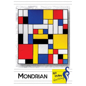 Mondrian Quilt Pattern - Etsy