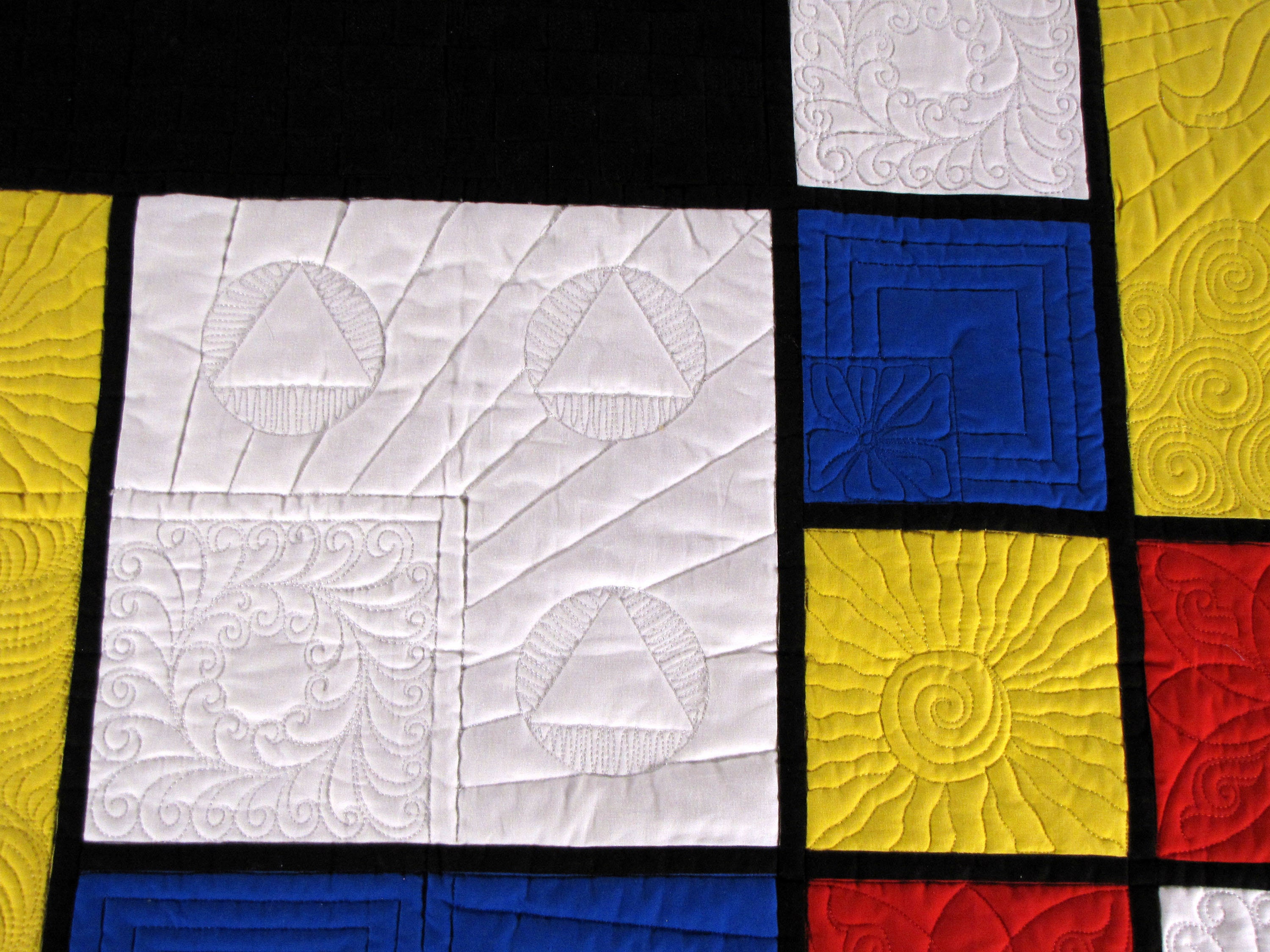 Mondrian Quilt Pattern - Etsy