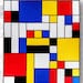 Mondrian Quilt Pattern - Etsy