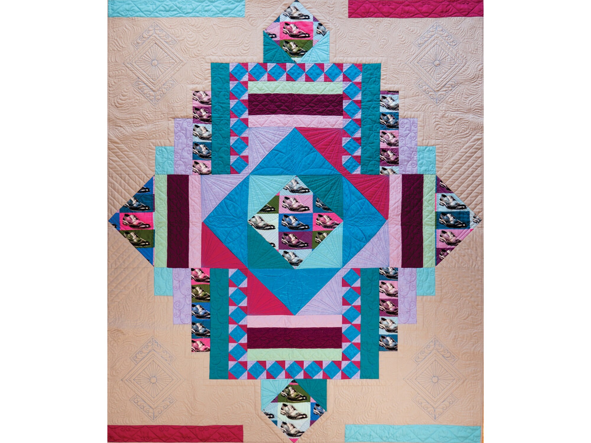 Art Deco Quilt Pattern - Etsy