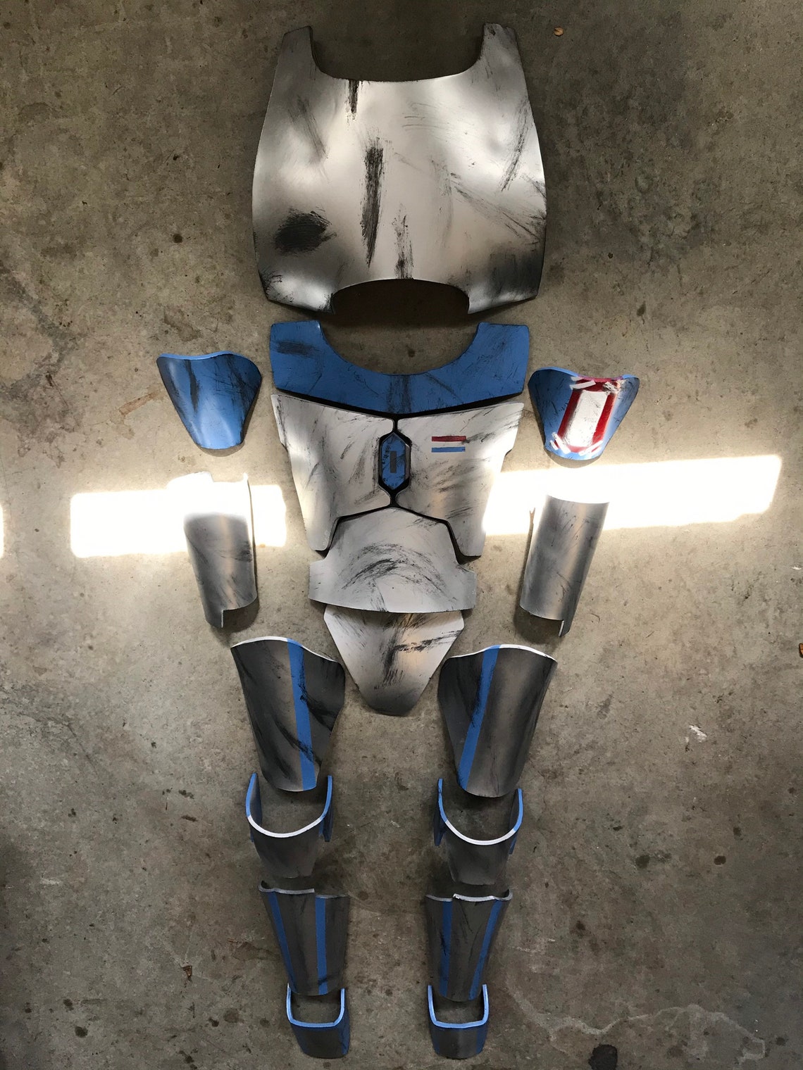 Custom Mandalorian Armor Complete Set 3m/Painted/ No | Etsy