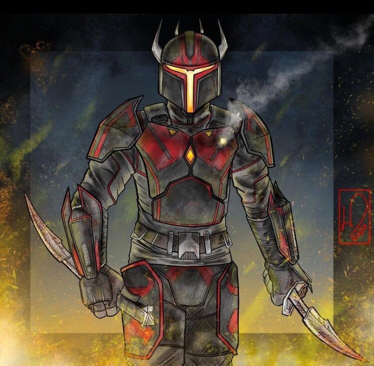 Gar Saxon Mandalorian Armor Complete Set 3m/ Painted/ | Etsy