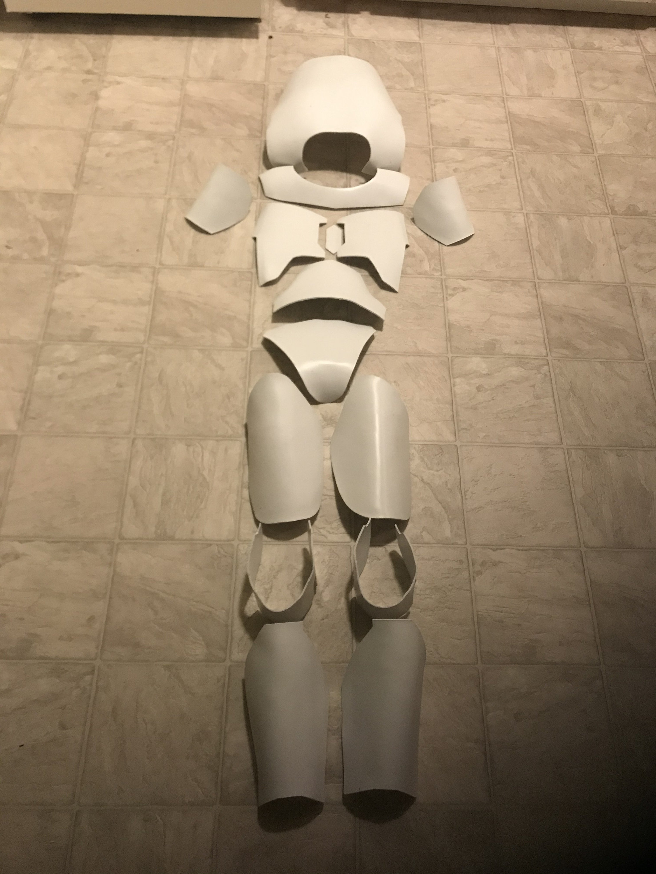 Custom Mandalorian Armor Complete Set 3m/Painted/ No | Etsy