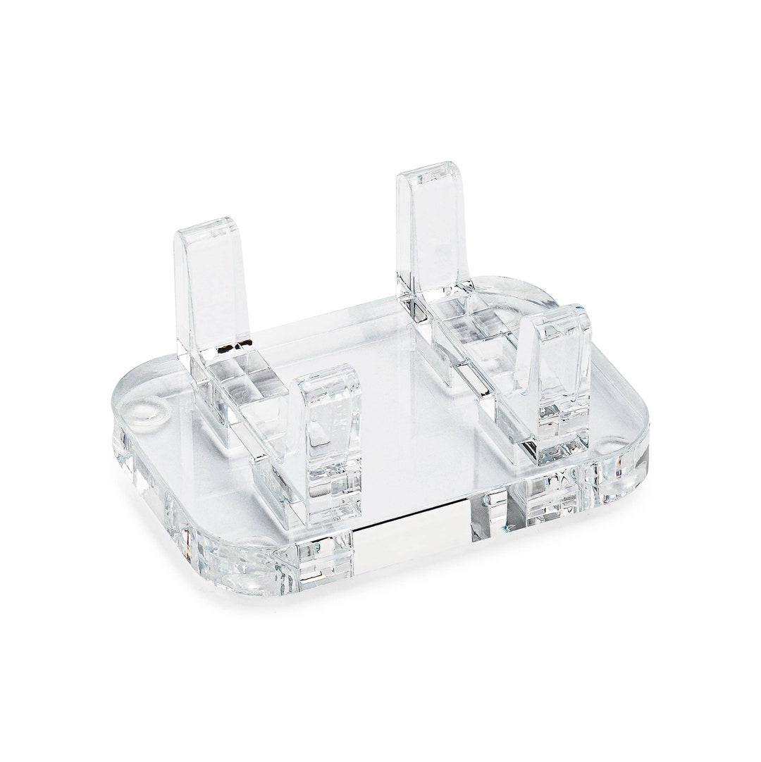 Clear Choice Rock Geode Stand, With 4 Post Acrylic 3/8 X Thick Display ...