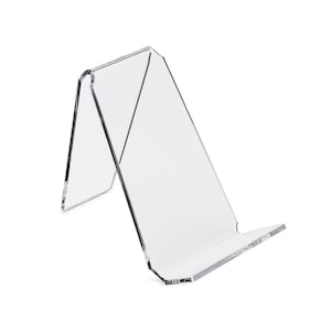 Clear Choice Clear Acrylic Book Easel With Deep Front Ledge - Etsy