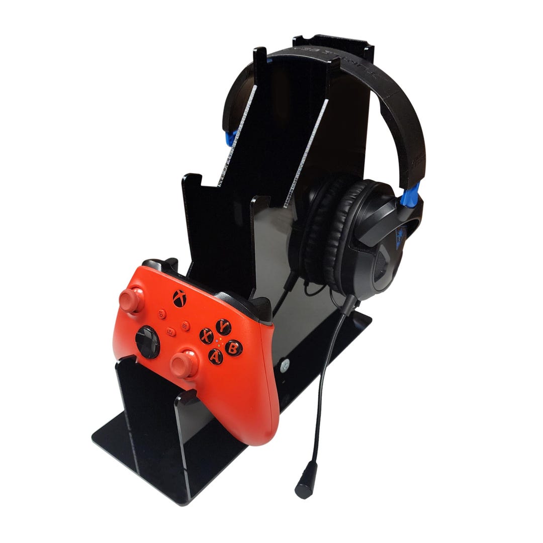 Clear Choice Display for 2 Xbox or Playstation Controllers With Gaming ...