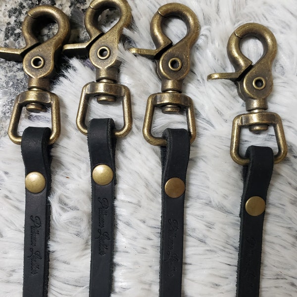 Leather Wallet Chain - Etsy