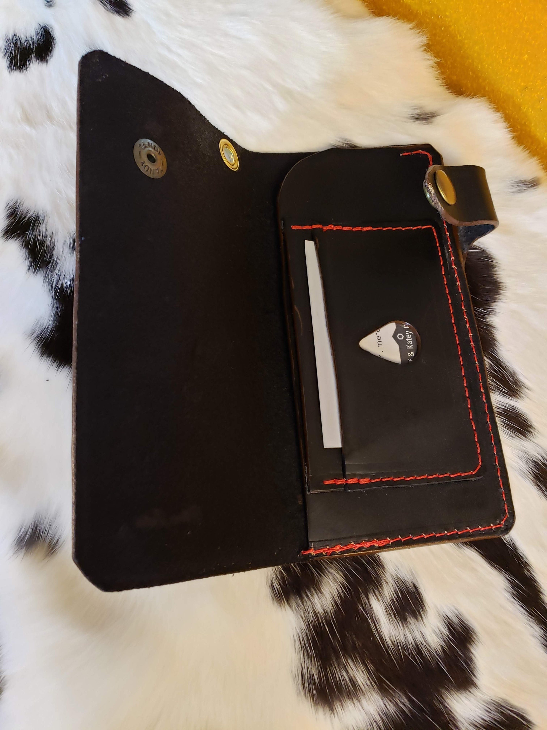 Roper Wallet Handmade Real Leather | Etsy