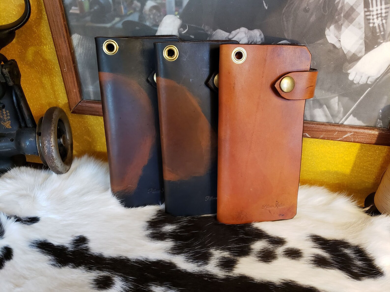 Roper Wallet Handmade Real Leather | Etsy