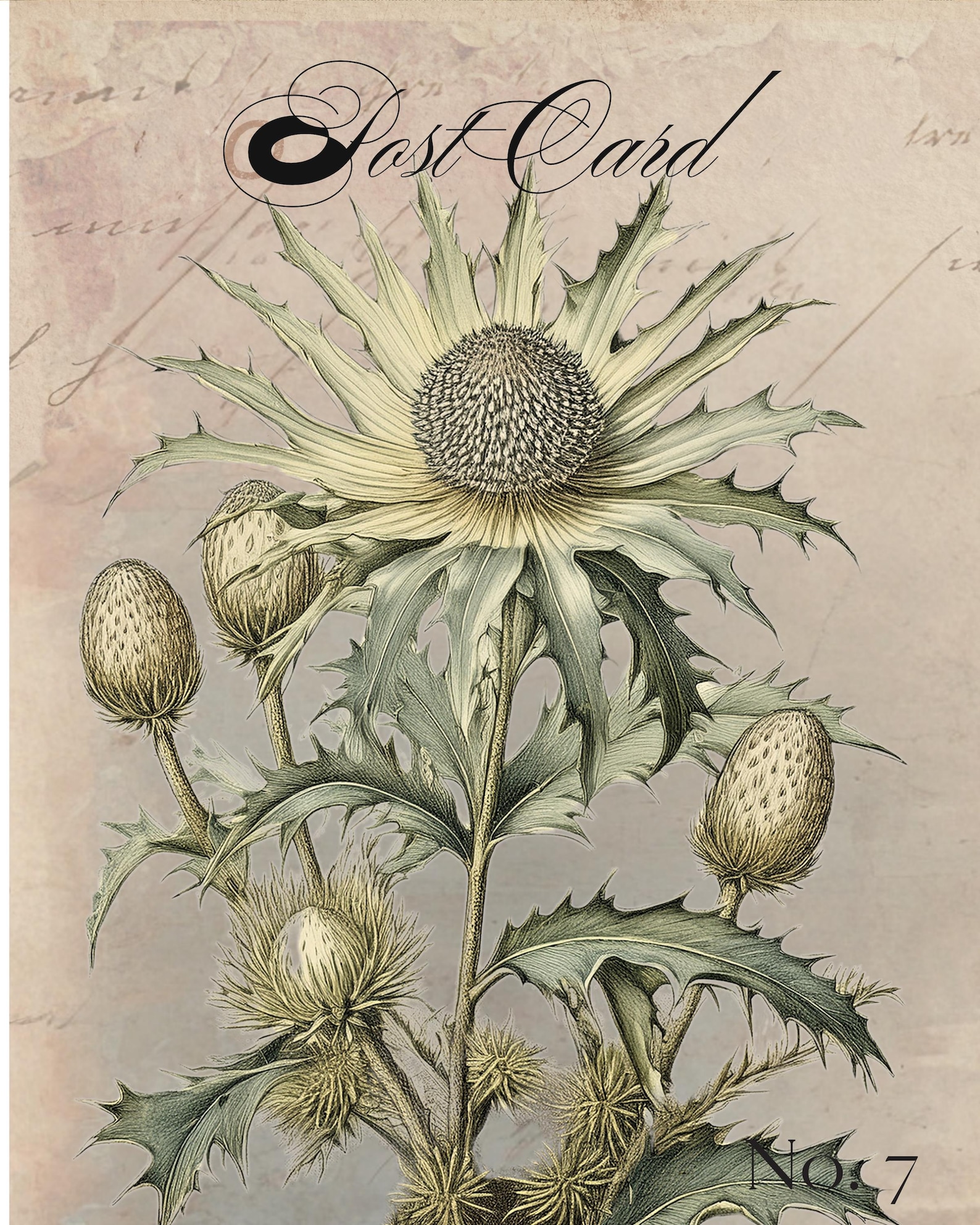 Vintage Floral Art Print: Shabby Chic Cottagecore Home Decor - Etsy