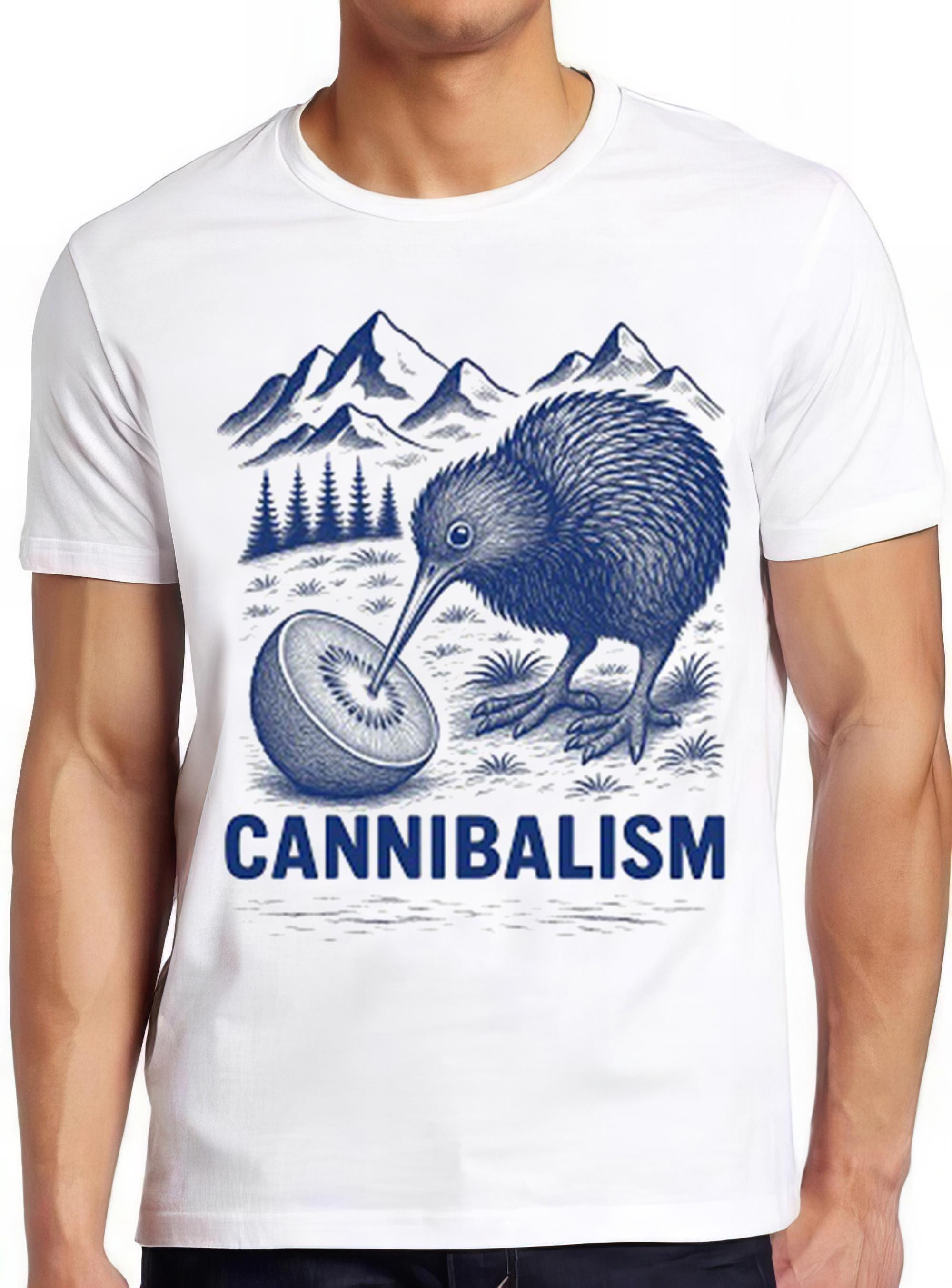 Kiwi Bird Cannibal Cannibalism New Zealand Fruit Farm Theme Weird ...