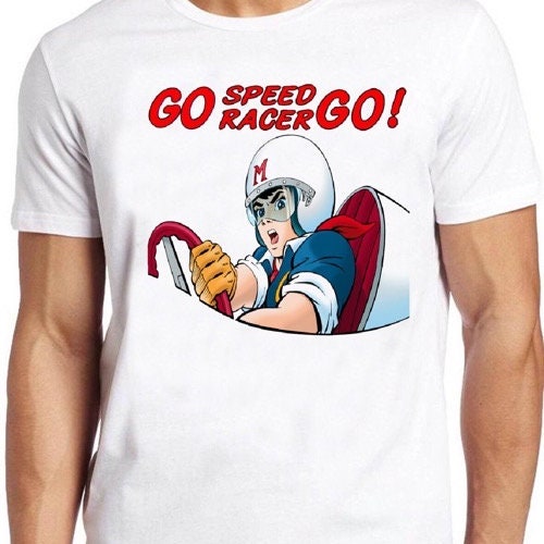 Go Speed Racer T Shirt Retro Comic Anime Fresh Prince Cool | Etsy