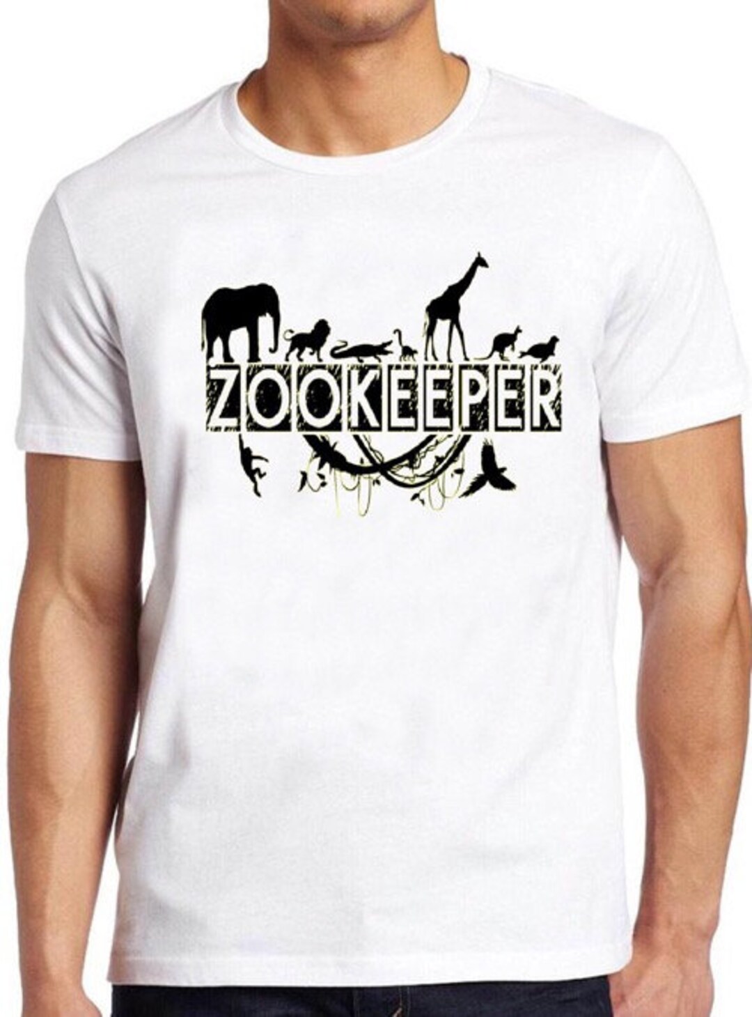 Zoo Keeper T Shirt Funny Animal Zoo Graphic Circus Cool Gift Tee 256 - Etsy